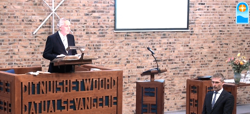 Sander Janse doet intrede in Arnemuiden - Geloven in de Delta